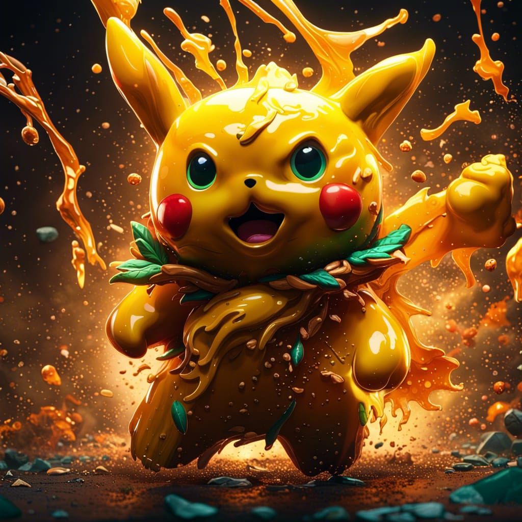 Pikachu V2 - AI Generated Artwork - NightCafe Creator