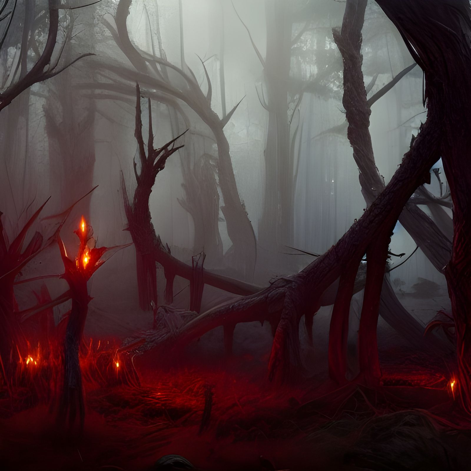 Forest of the Revenant 2 - AI Generated Artwork - NightCafe Creator