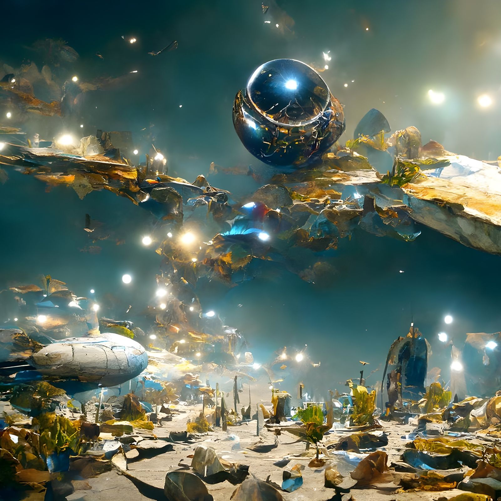 Multiversal Playground - AI Generated Artwork - NightCafe Creator