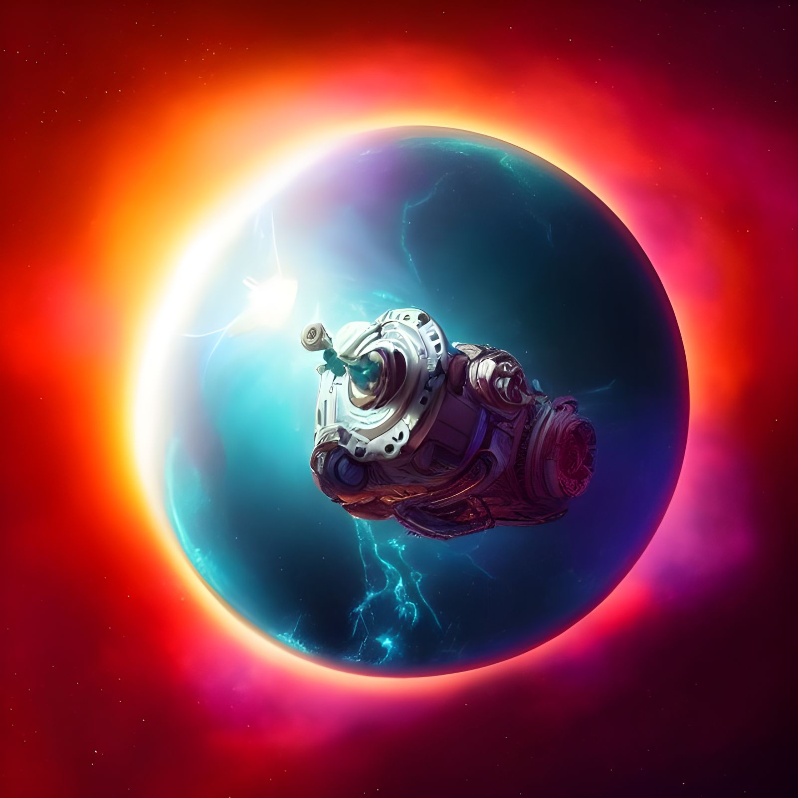 Pocket Universe Protection - AI Generated Artwork - NightCafe Creator