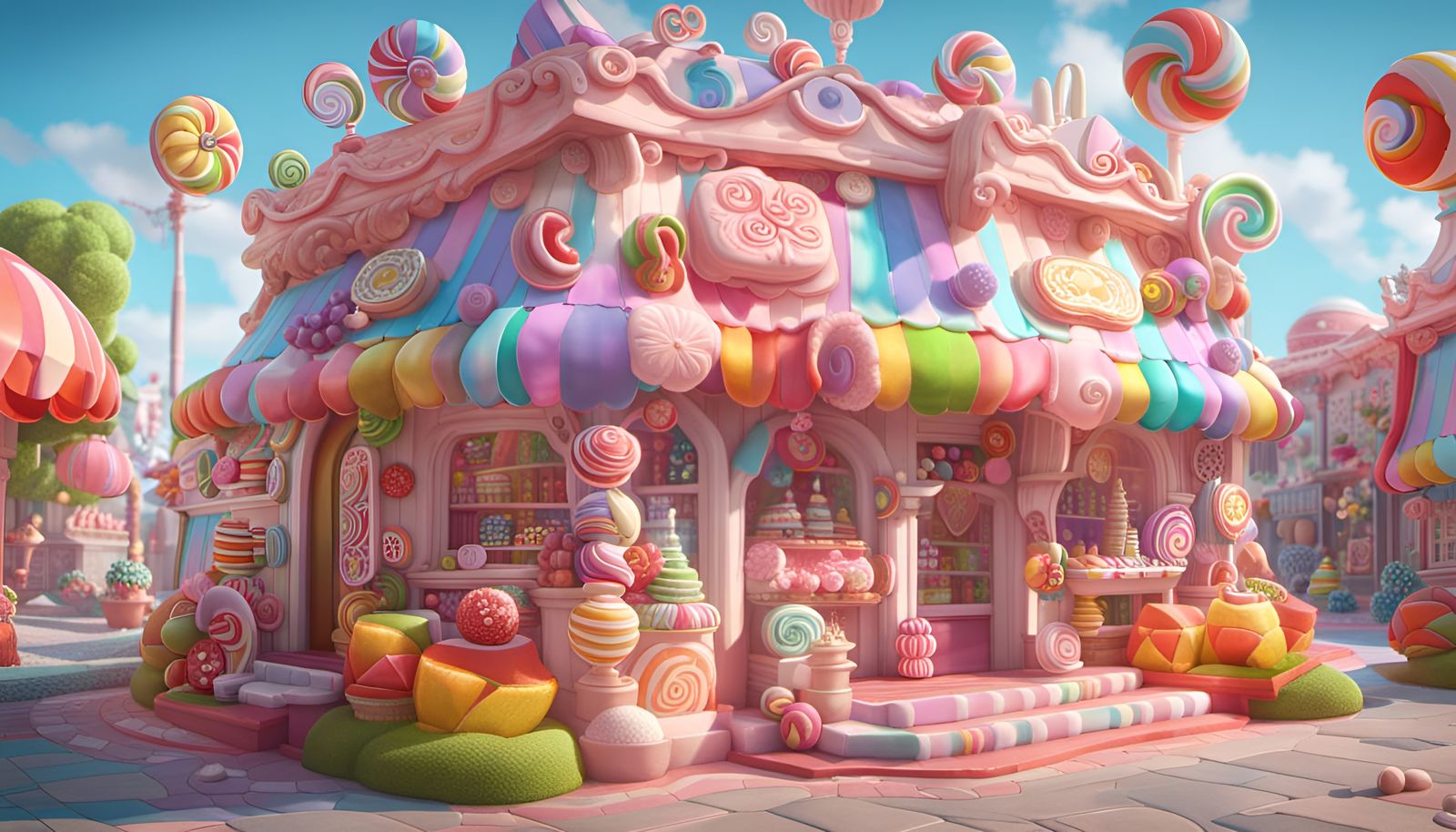 Candy Shop :: Breathtaking, Artwork By mitchelldanielw - AI Generated ...