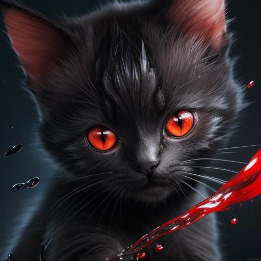 Cat 139 - AI Generated Artwork - NightCafe Creator