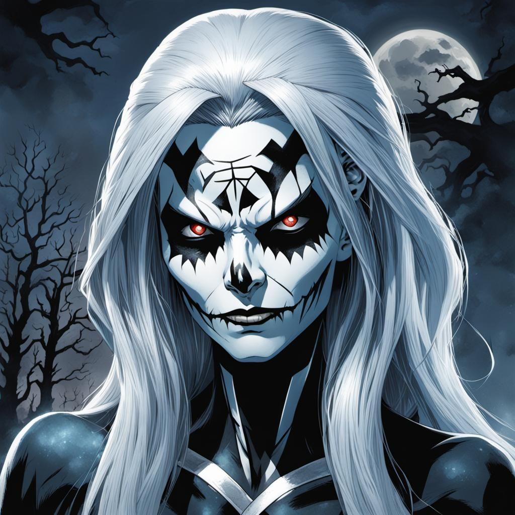 Silver Banshee from DC Comics - AI Generated Artwork - NightCafe Creator