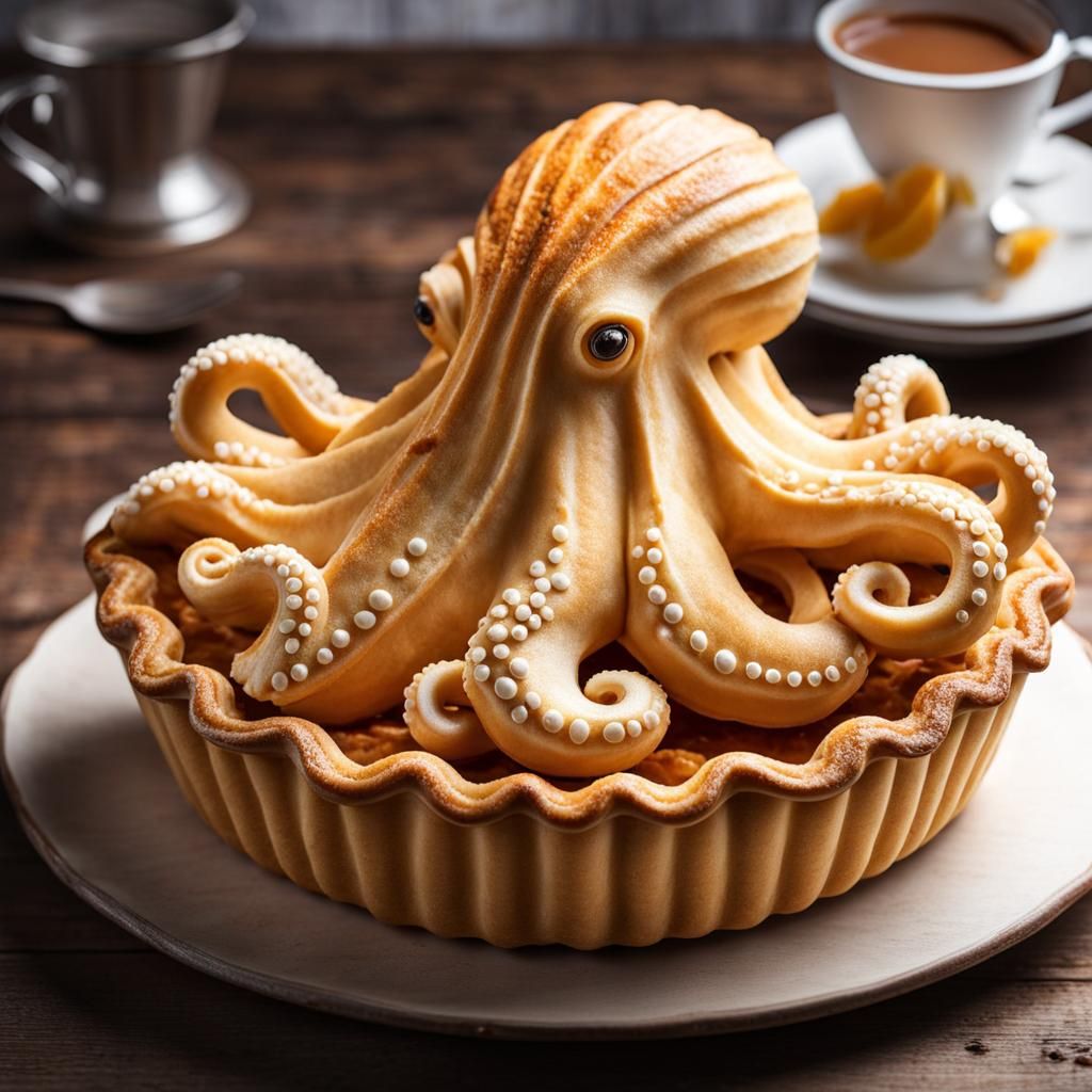 Octo-Pie - AI Generated Artwork - NightCafe Creator