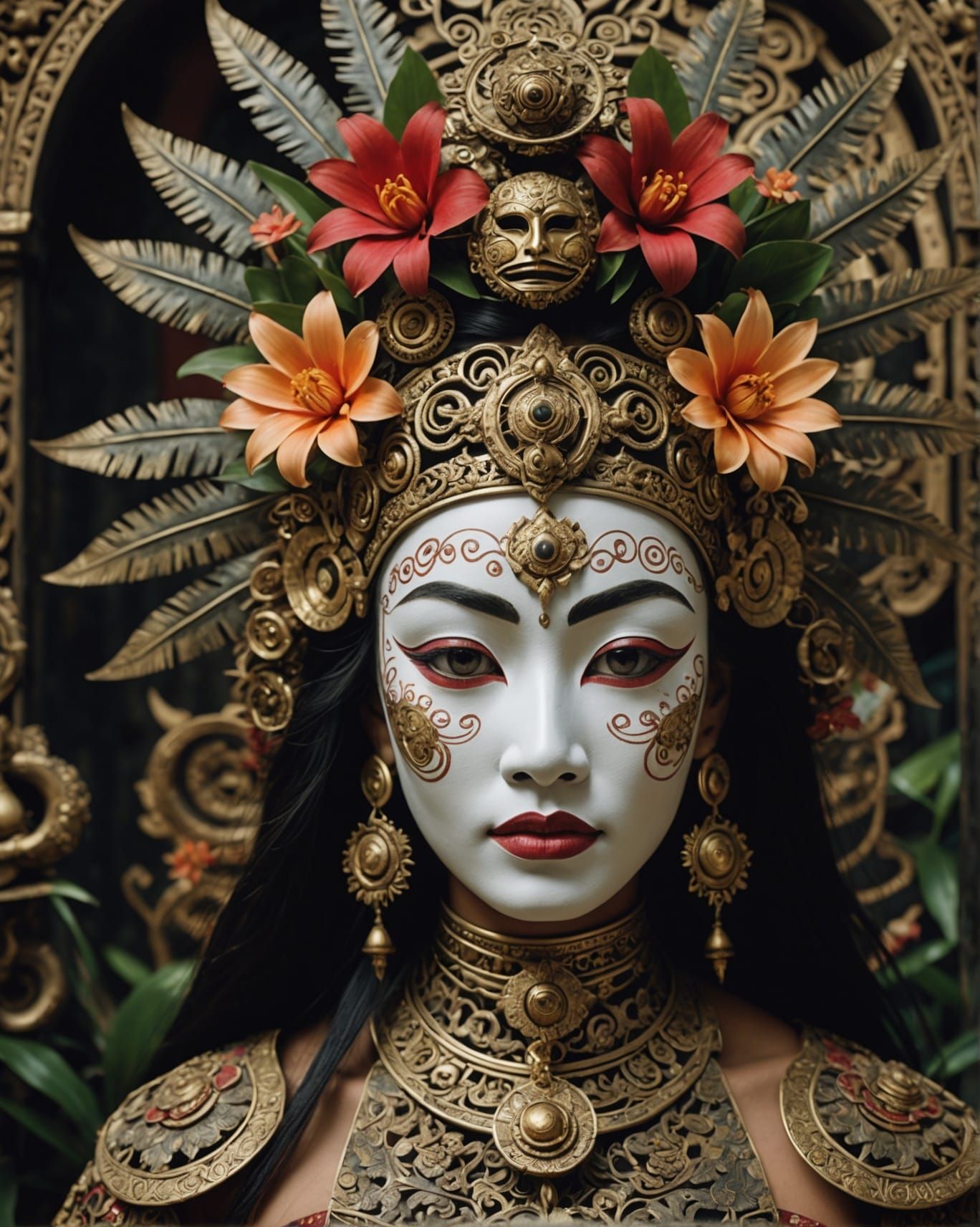 wide-angle lens photo of a mesmerizing and surreal scene featuring a ...