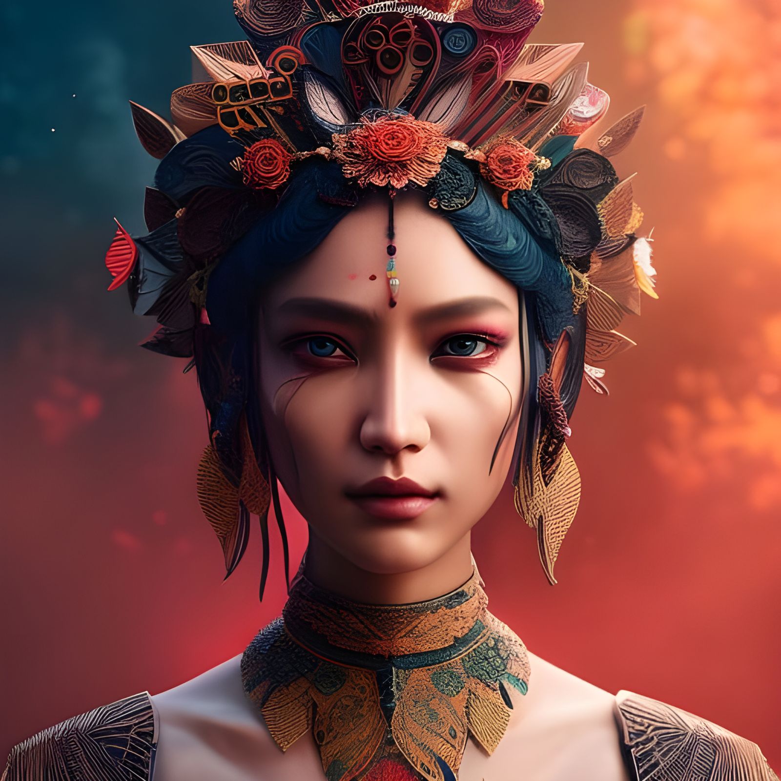 Paper Tribe - AI Generated Artwork - NightCafe Creator