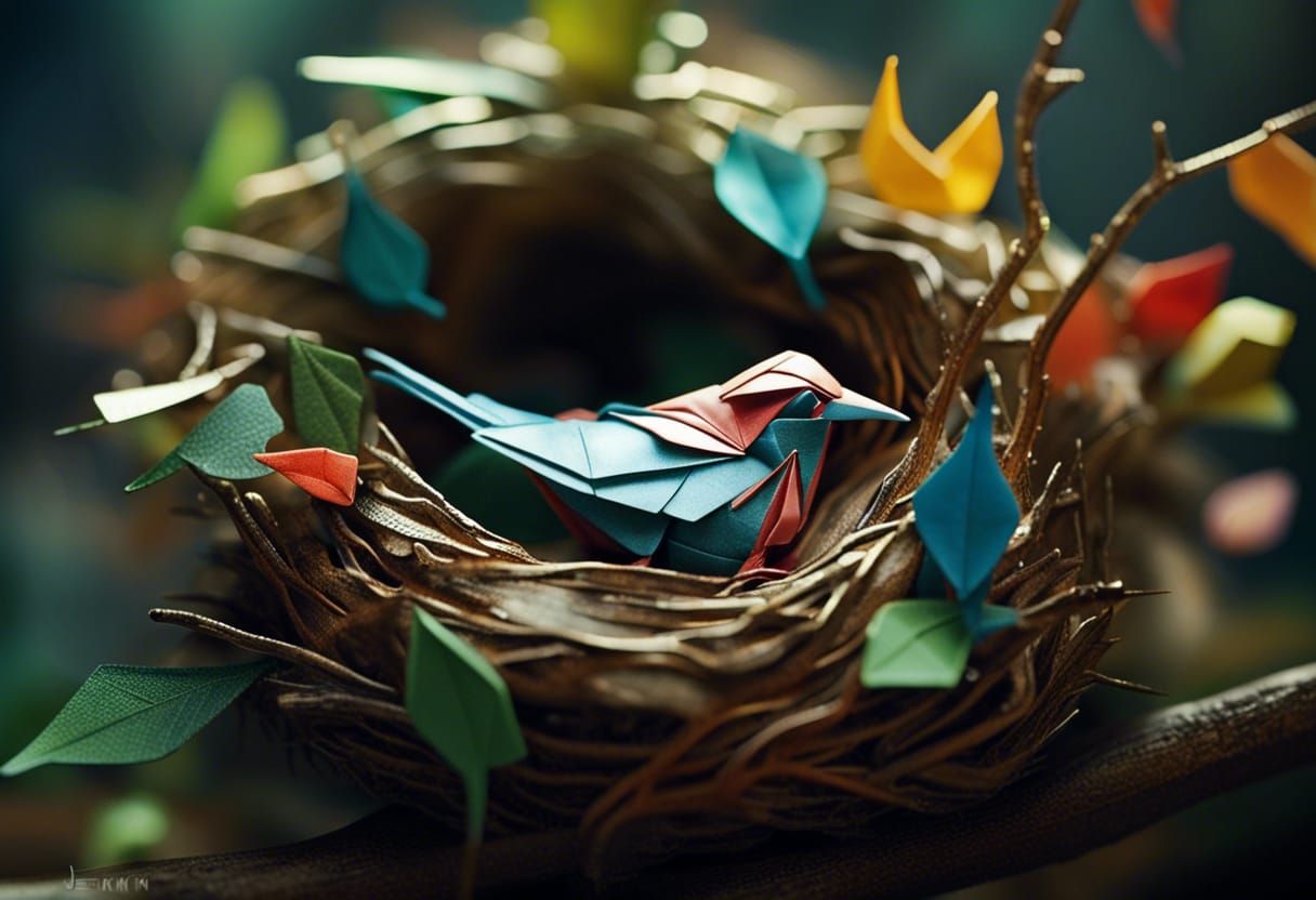 2D bird in a 3D world - AI Generated Artwork - NightCafe Creator