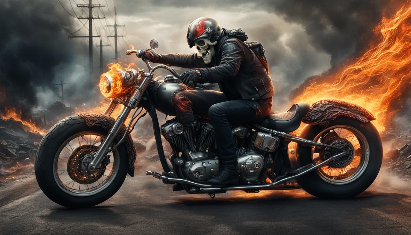 Devil Rider - AI Generated Artwork - NightCafe Creator