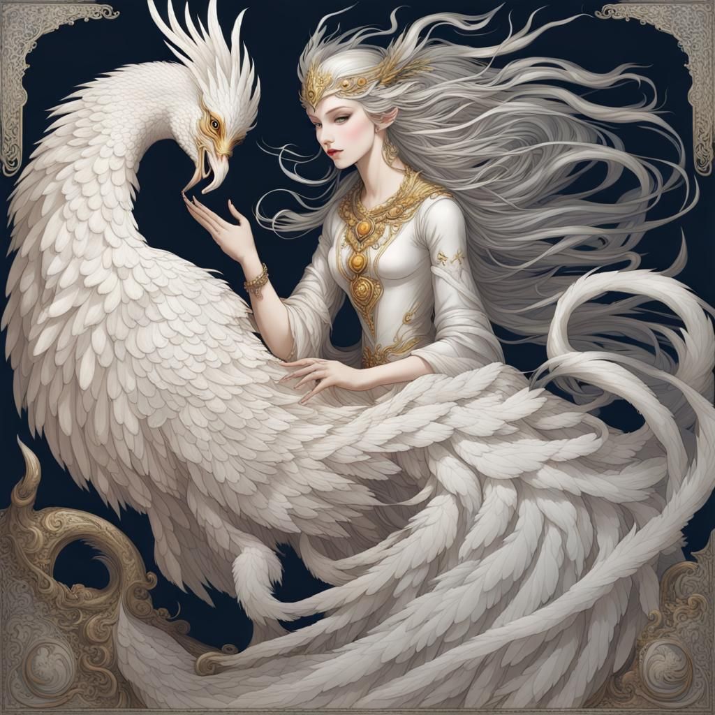 Simurg - AI Generated Artwork - NightCafe Creator