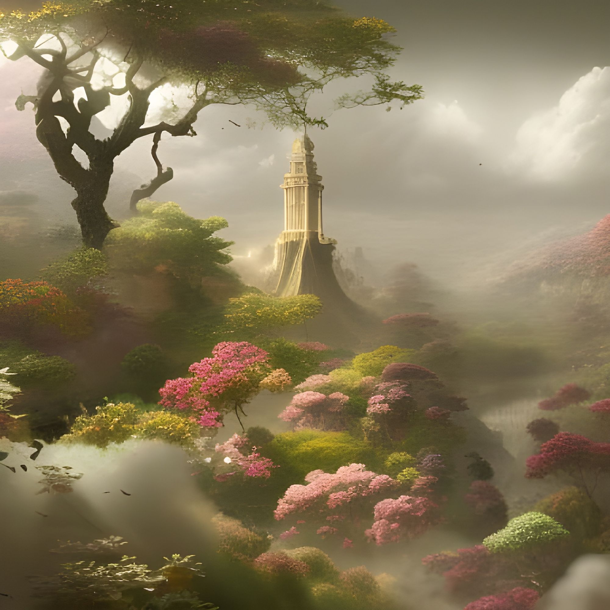 Hidden Valley: Lost Garden : r/nightcafe