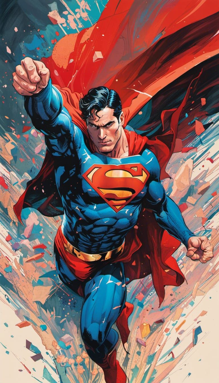 Superman - AI Generated Artwork - NightCafe Creator