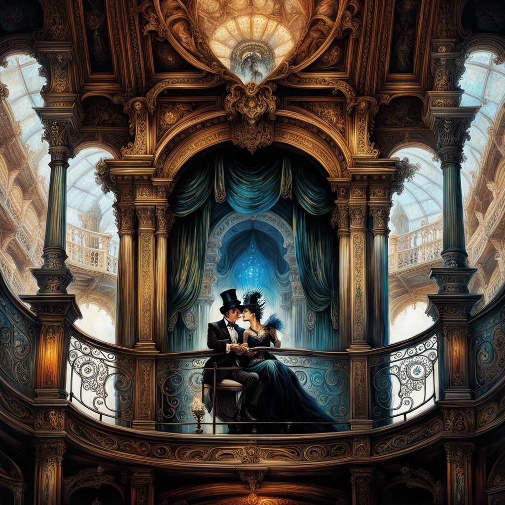 at the opera - AI Generated Artwork - NightCafe Creator