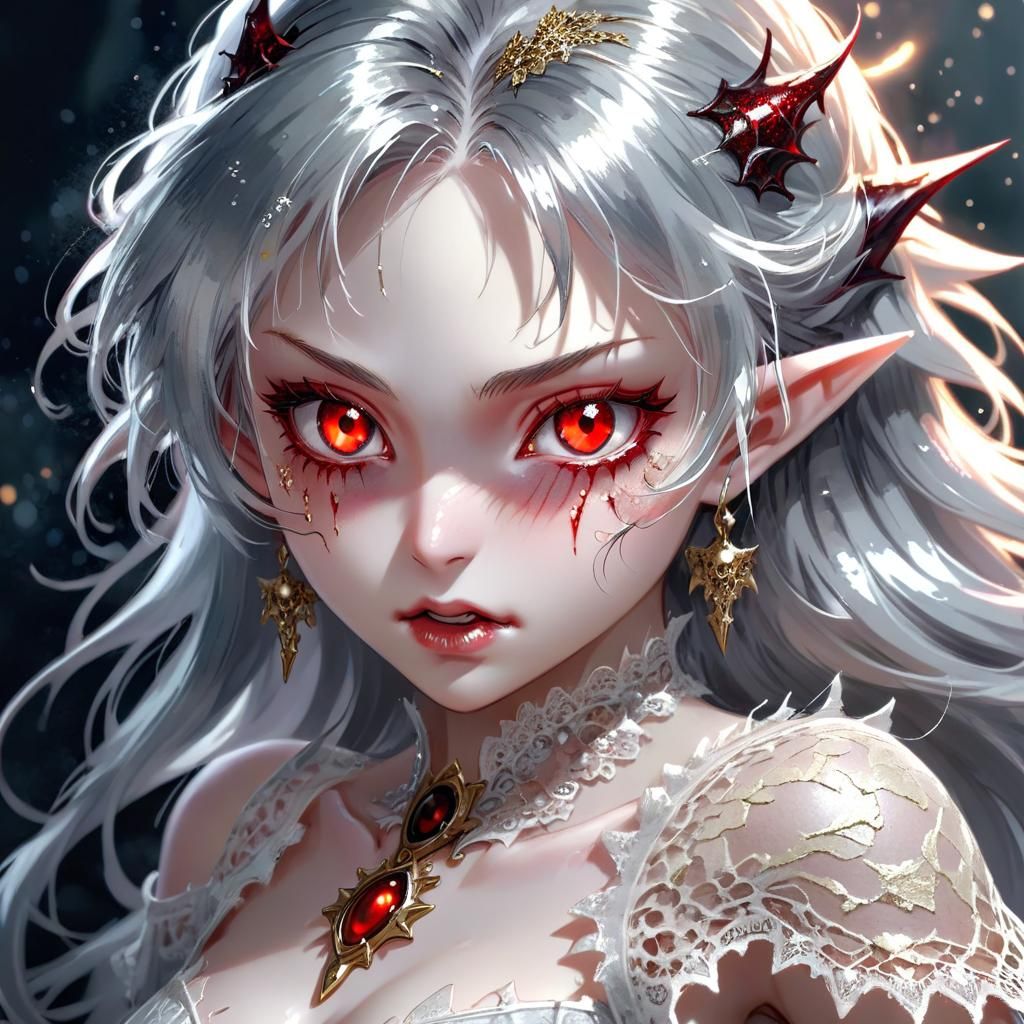 Vampire Elf - AI Generated Artwork - NightCafe Creator