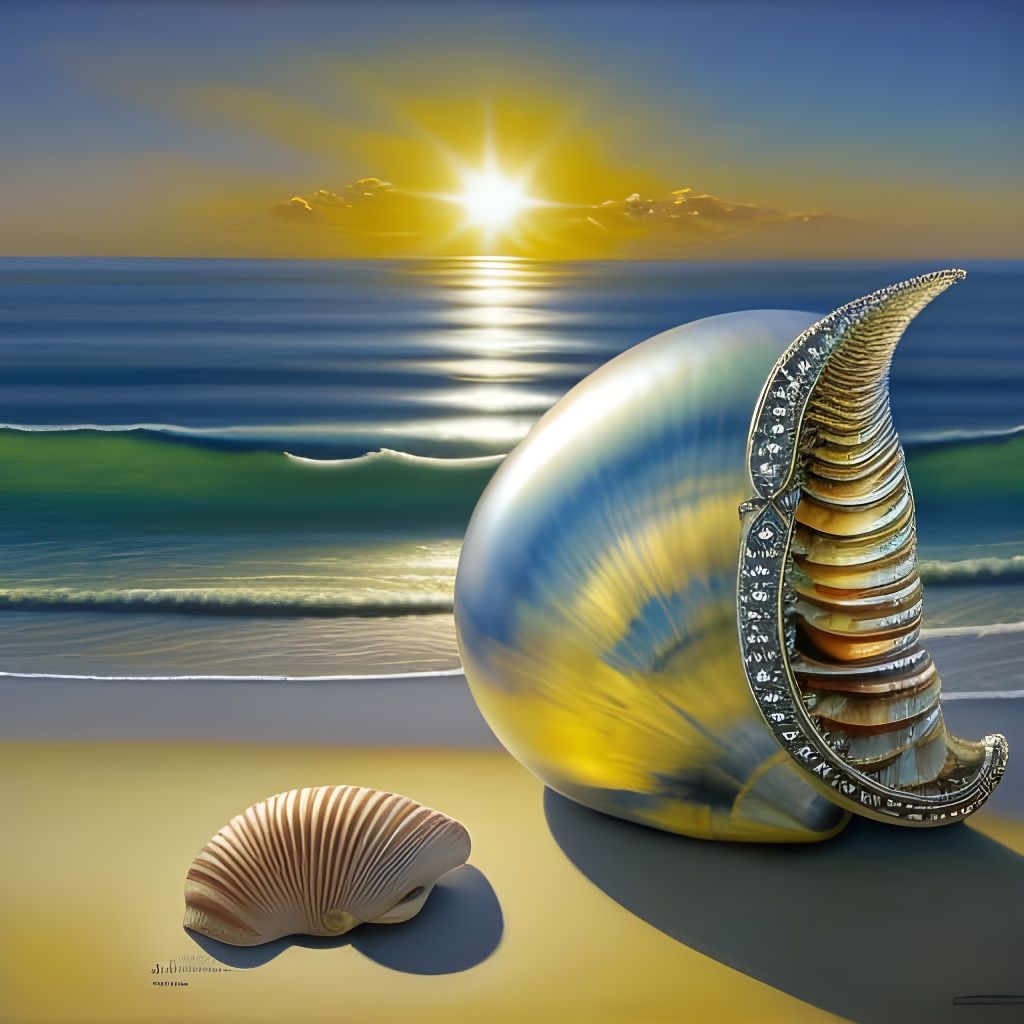Seashells - AI Generated Artwork - NightCafe Creator