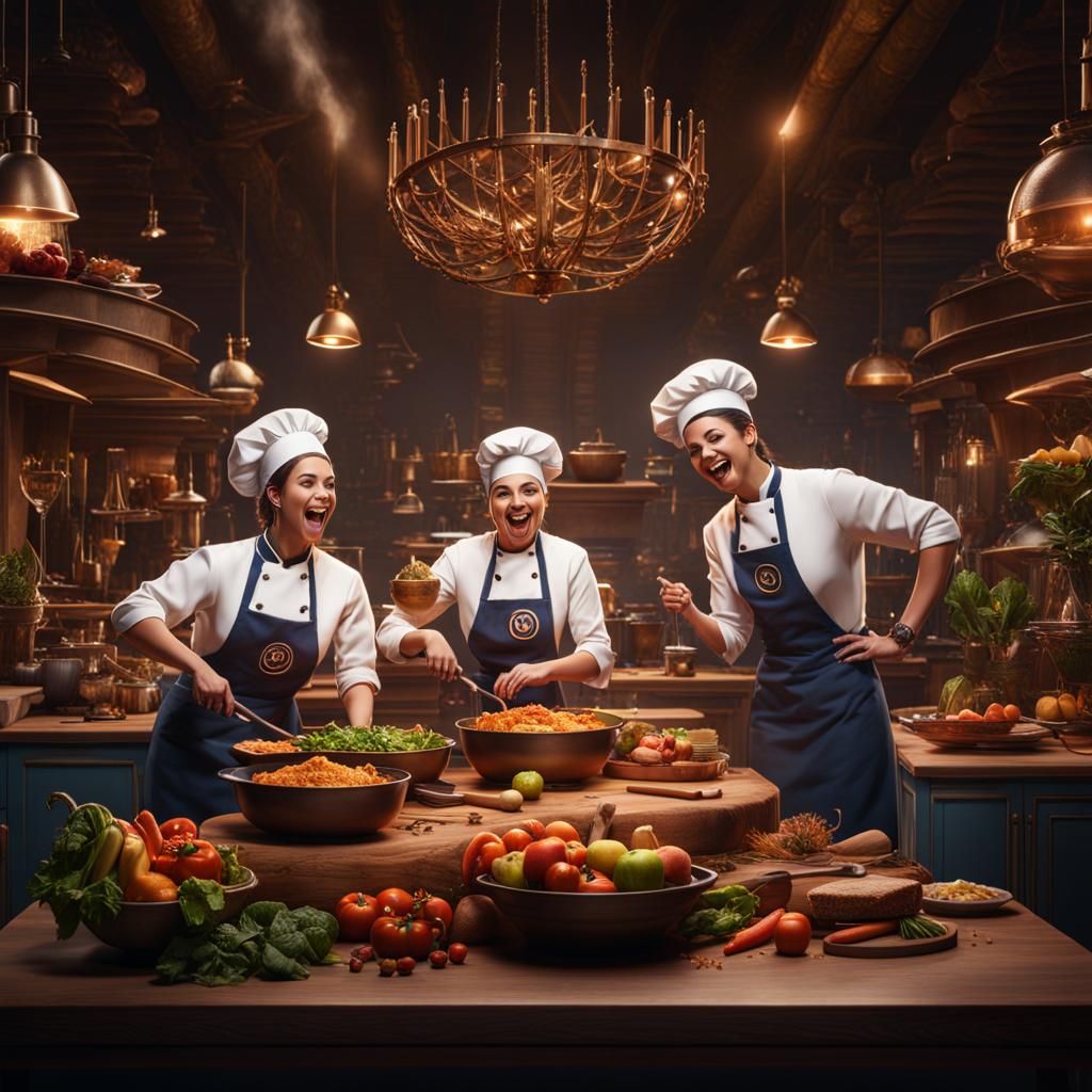 Masterchef Finale Semifinalists - AI Generated Artwork - NightCafe Creator