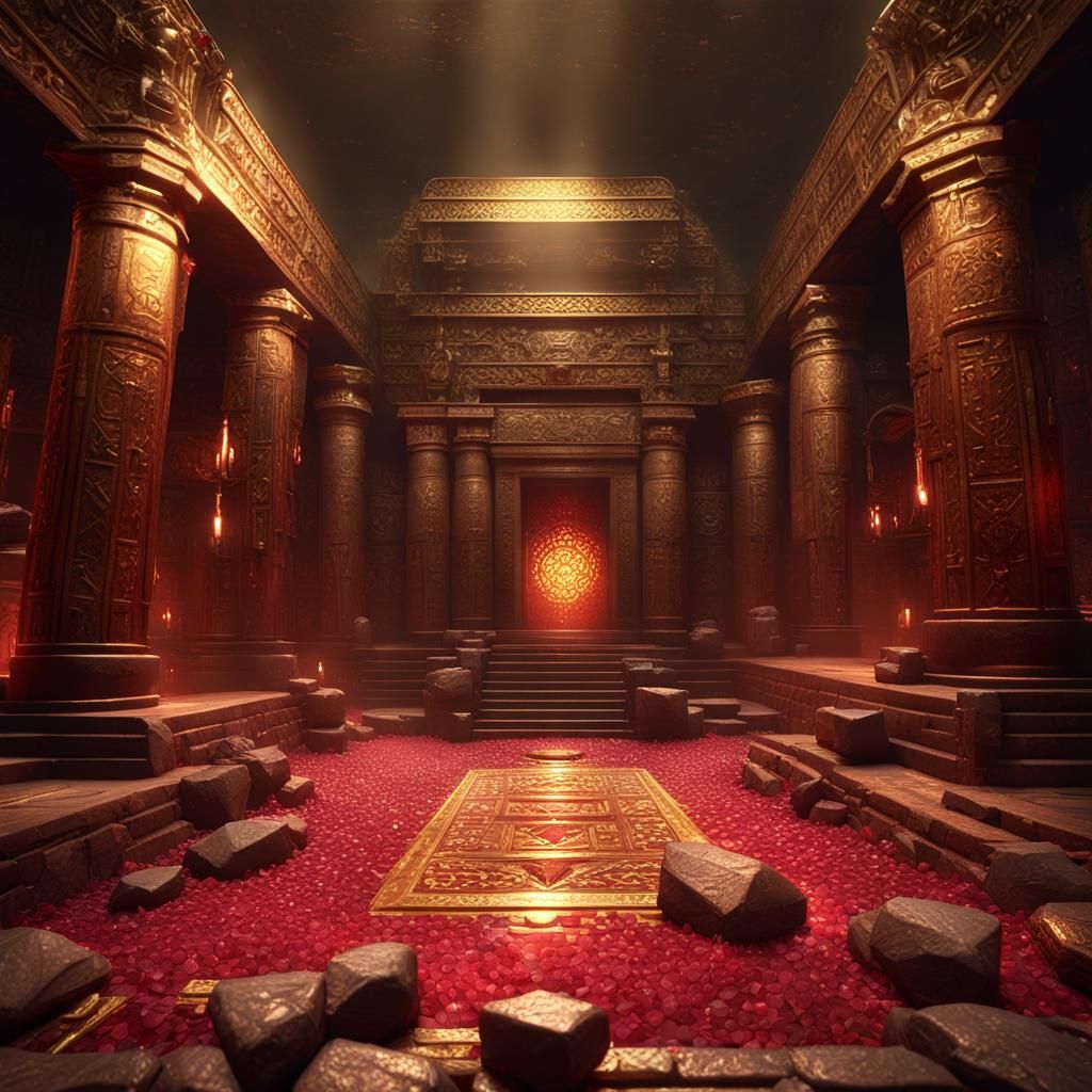 Ancient burial chamber - AI Generated Artwork - NightCafe Creator