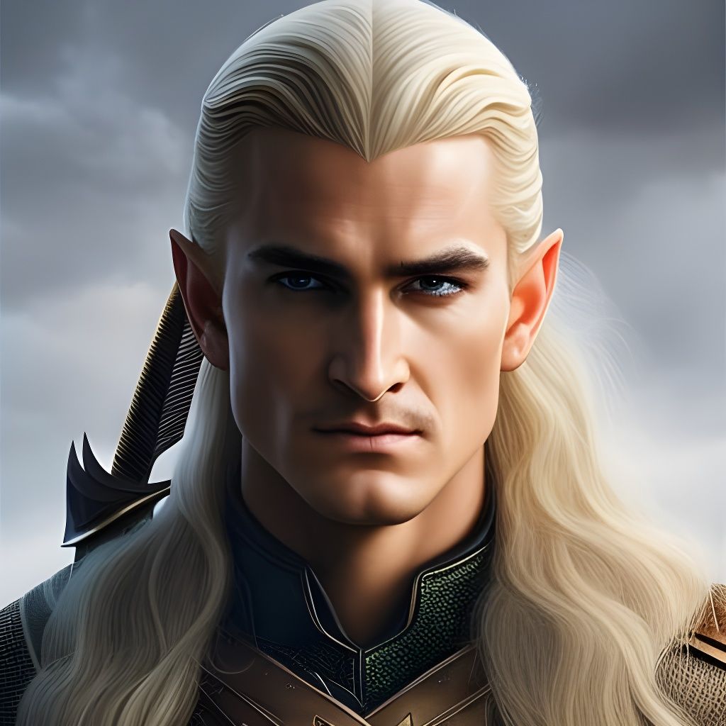 Legolas Greenleaf - AI Generated Artwork - NightCafe Creator