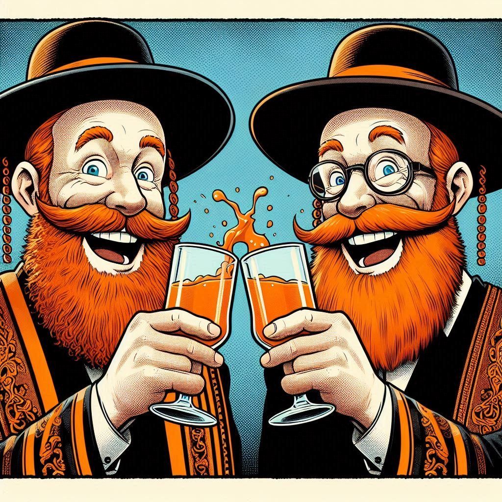 Orange Jews - AI Generated Artwork - NightCafe Creator