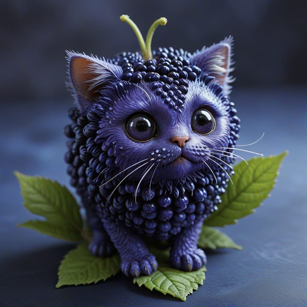 Adorable Fruit Kitten - Adorable Fruit Kitten