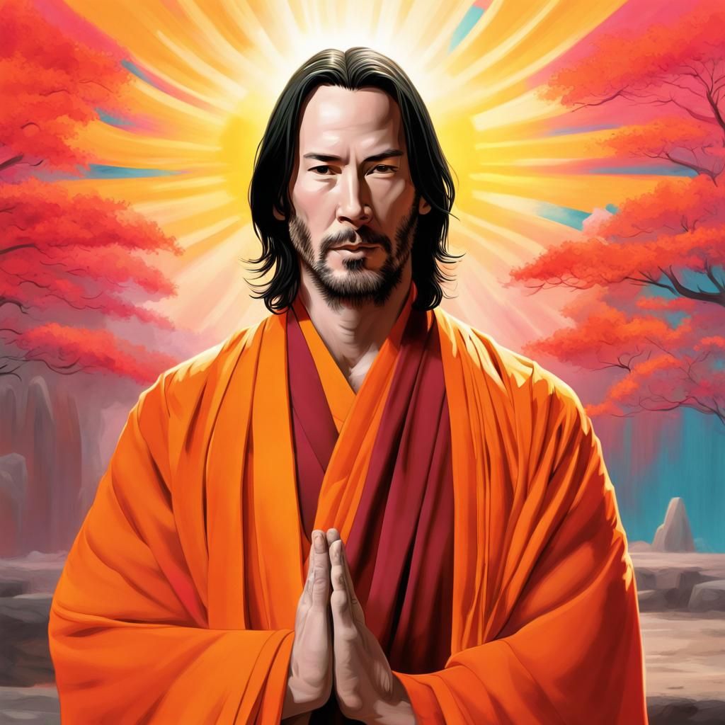 Neo Enlightenment - Keanu Reeves (series) - AI Generated Artwork ...