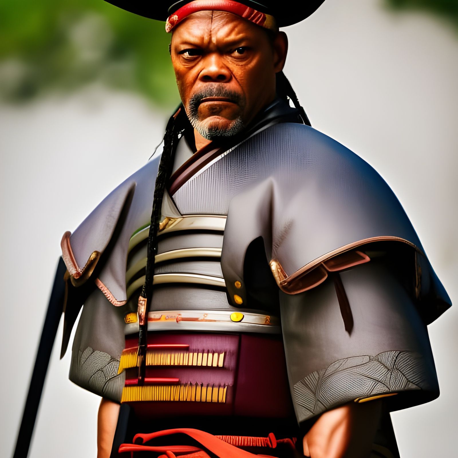 Samurai L. Jackson - AI Generated Artwork - NightCafe Creator