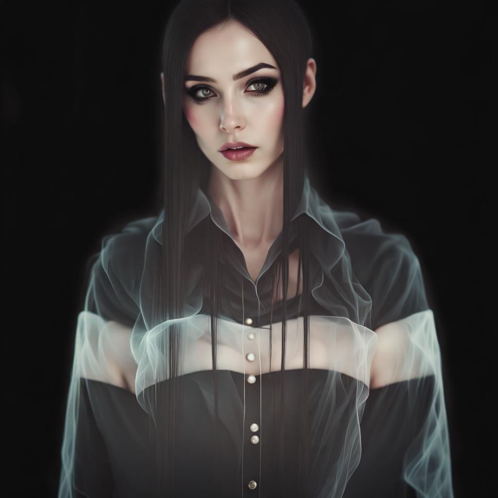 Etherial Ghost - AI Generated Artwork - NightCafe Creator