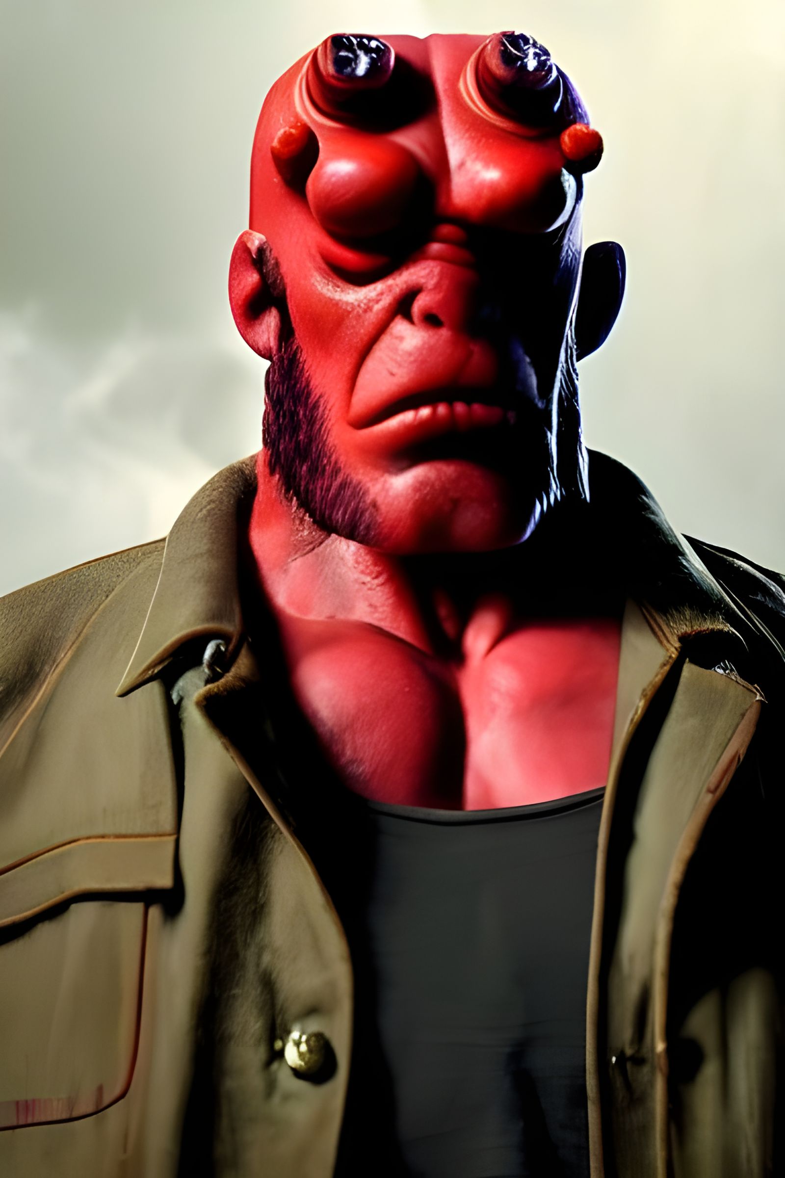 HELLBOY - AI Generated Artwork - NightCafe Creator