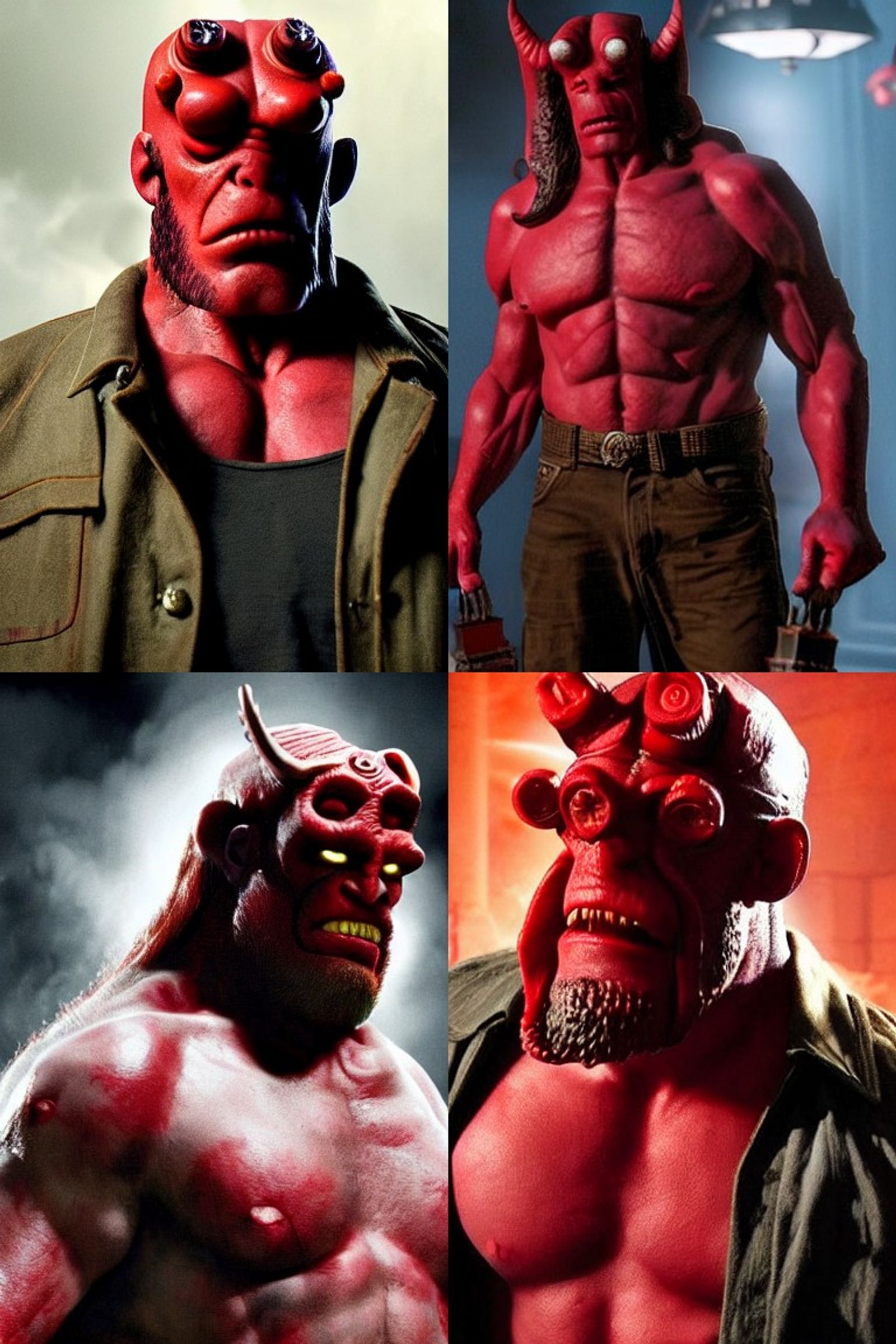 HELLBOY - AI Generated Artwork - NightCafe Creator