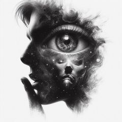 Pencil Sketch Hallucinations 6 - AI Generated Artwork - NightCafe Creator