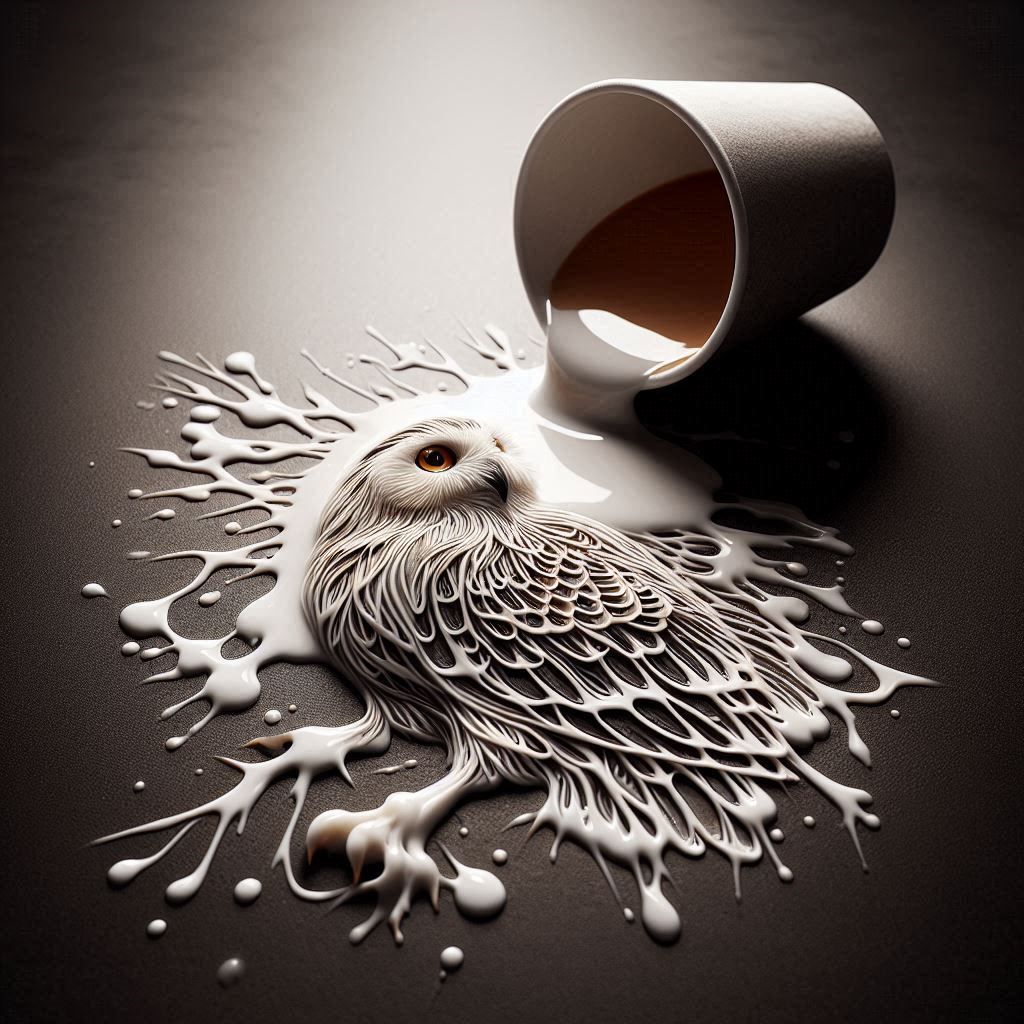 Spilled Coffees - AI Generated Artwork - NightCafe Creator