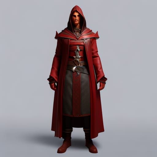 red wizard 1 - AI Generated Artwork - NightCafe Creator