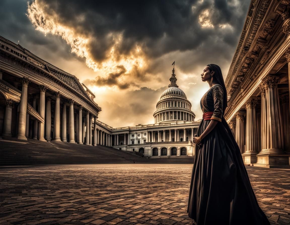 A Nation Can Rise No Higher Than It's Woman - AI Generated Artwork ...