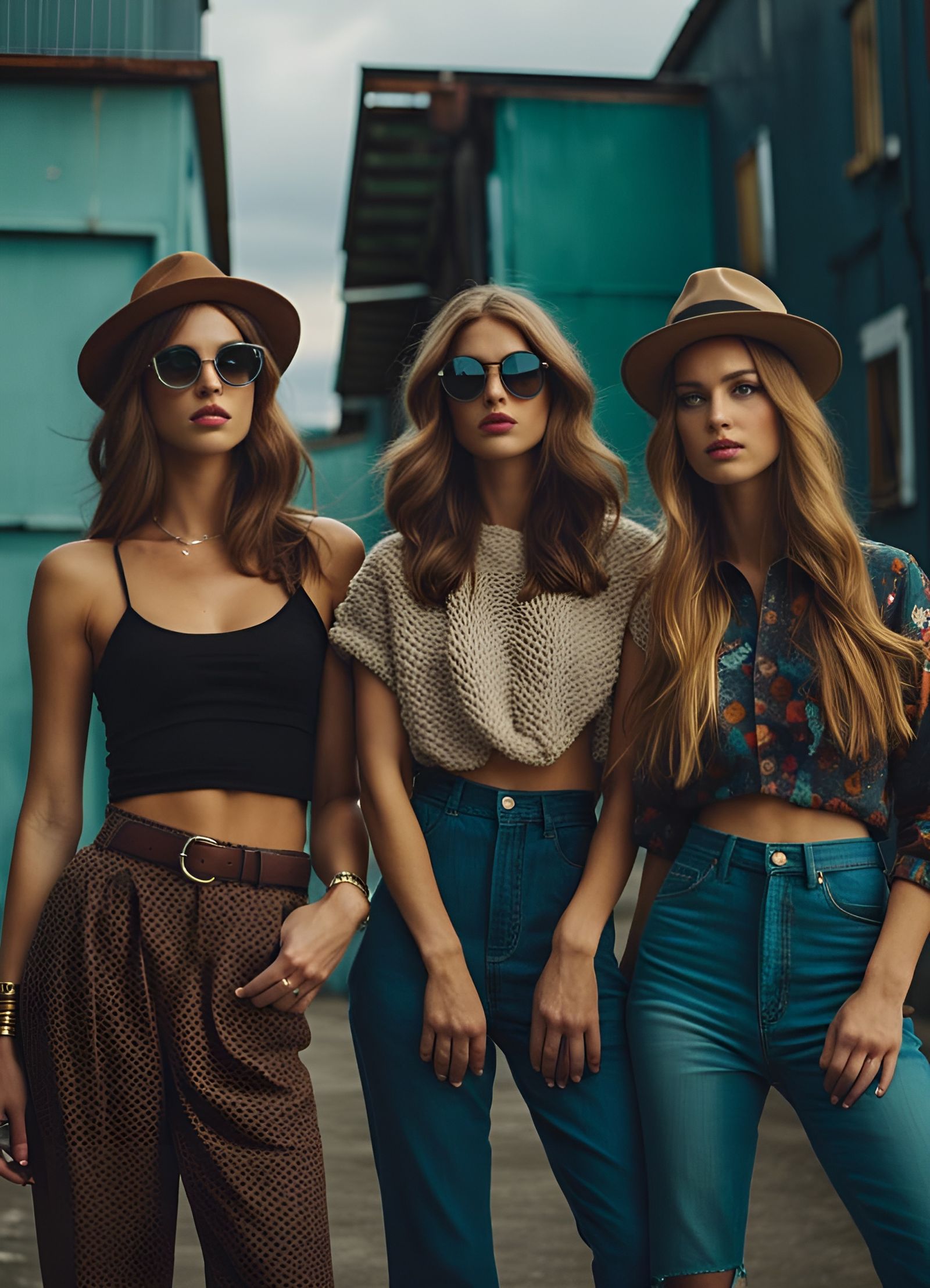 Hipsters - AI Generated Artwork - NightCafe Creator