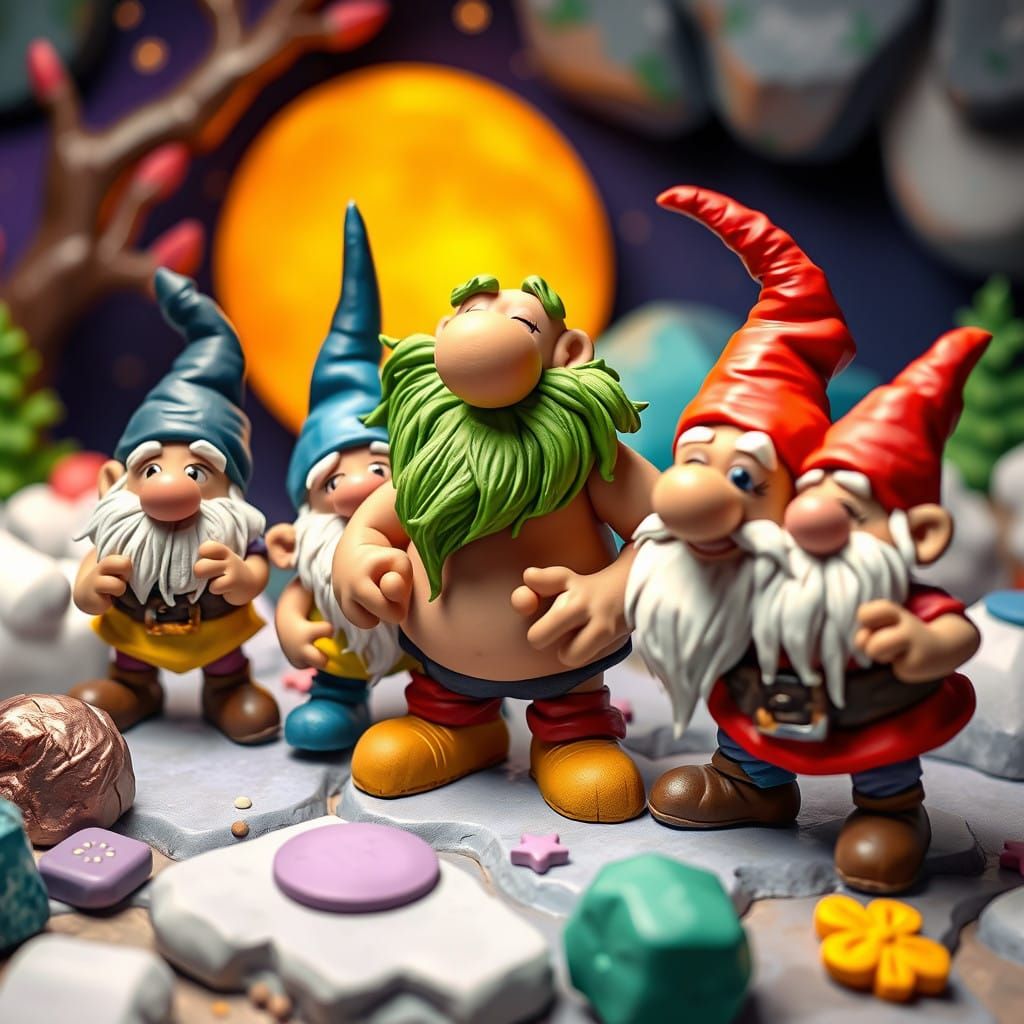 Claymation Dwarfs Claymation Dwarfs, with their pudgy limbs and ...