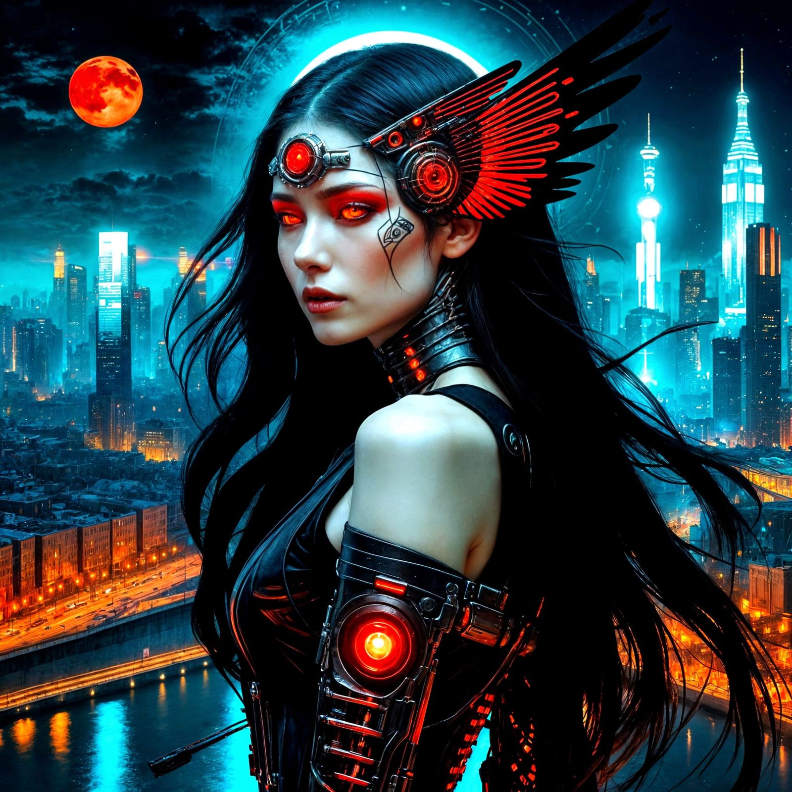 Cyberpunk City Enforcer - Cyberpunk City Enforcer