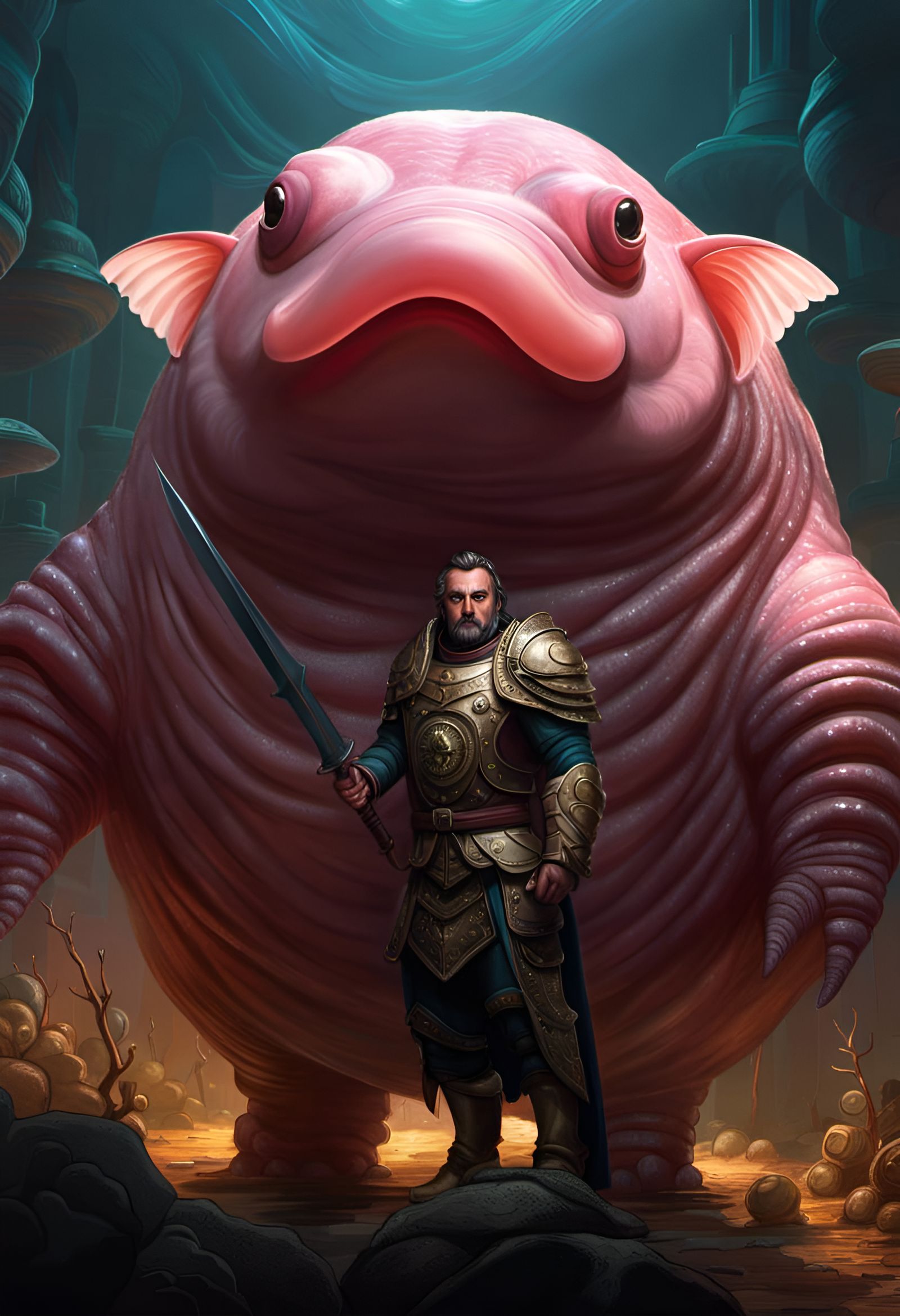 Blob Protection - AI Generated Artwork - NightCafe Creator