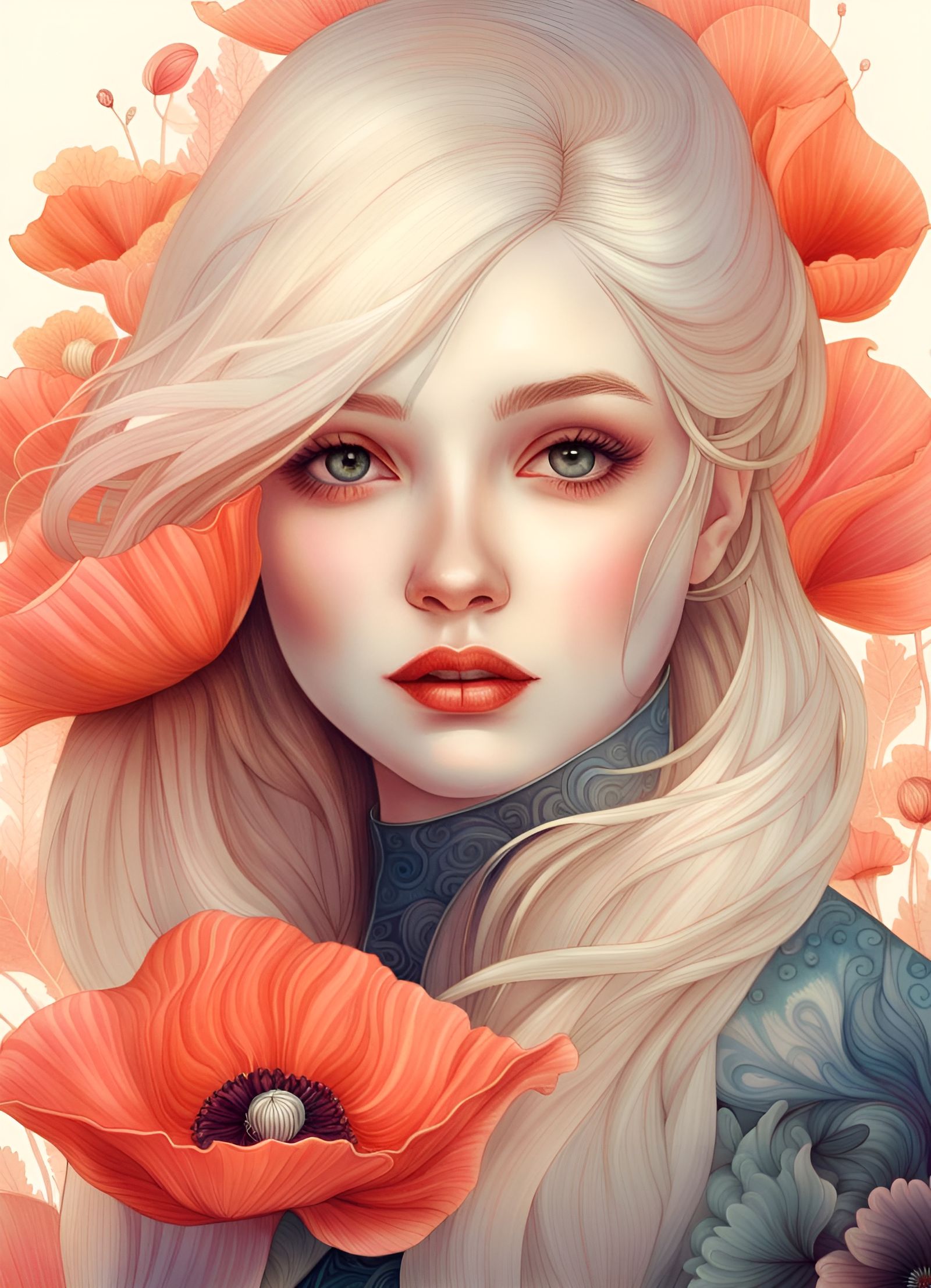 Poppy - AI Generated Artwork - NightCafe Creator