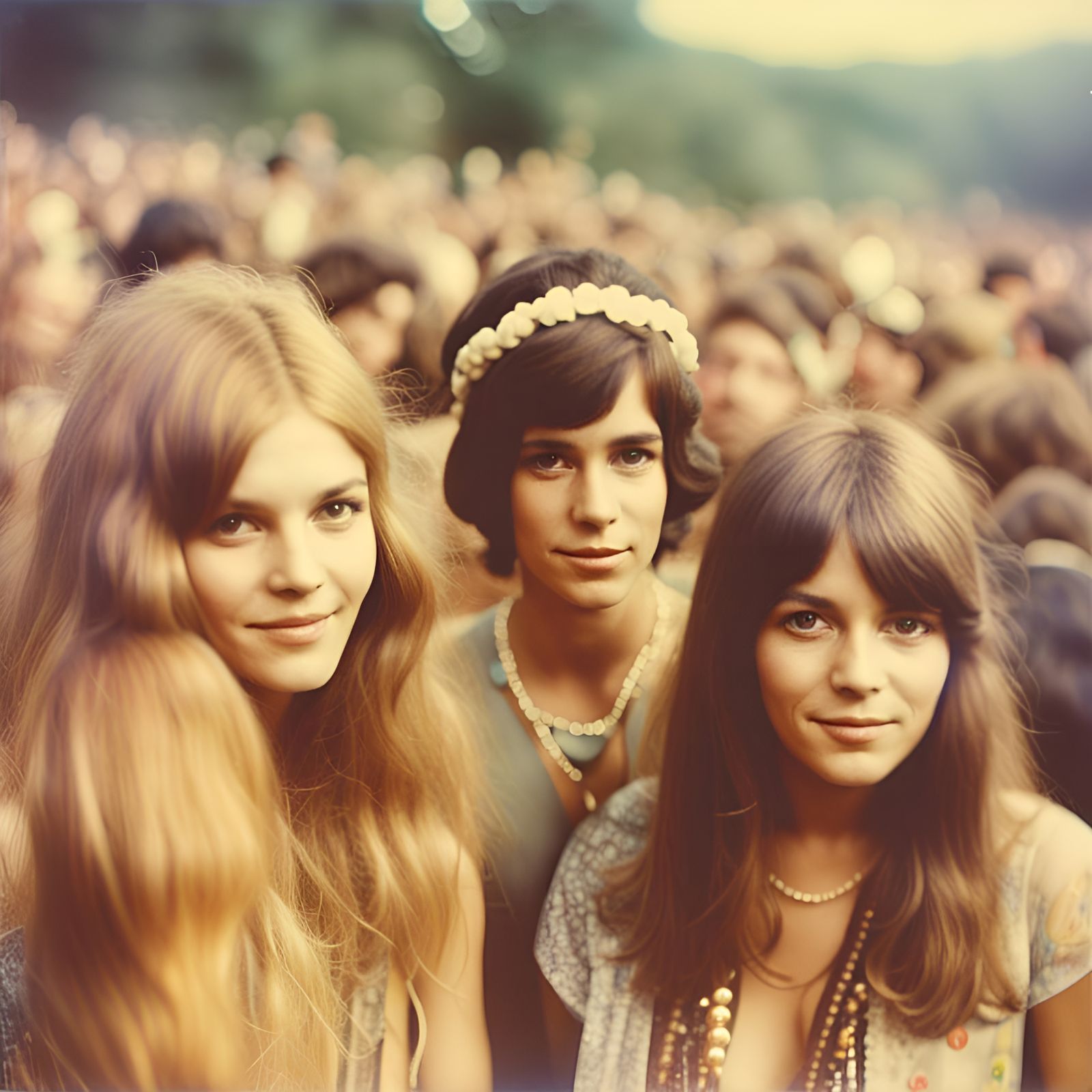 Hippies - AI Generated Artwork - NightCafe Creator