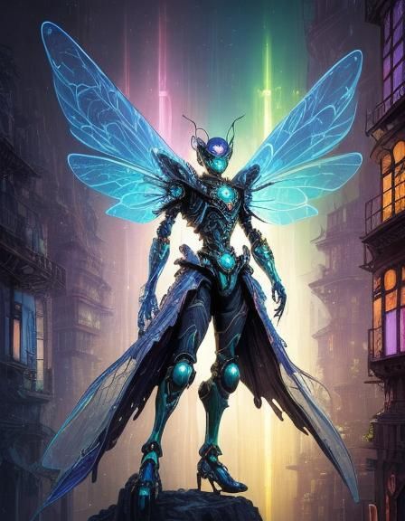 (intricately detailed fantasy artwork of a amazing transcendent ...