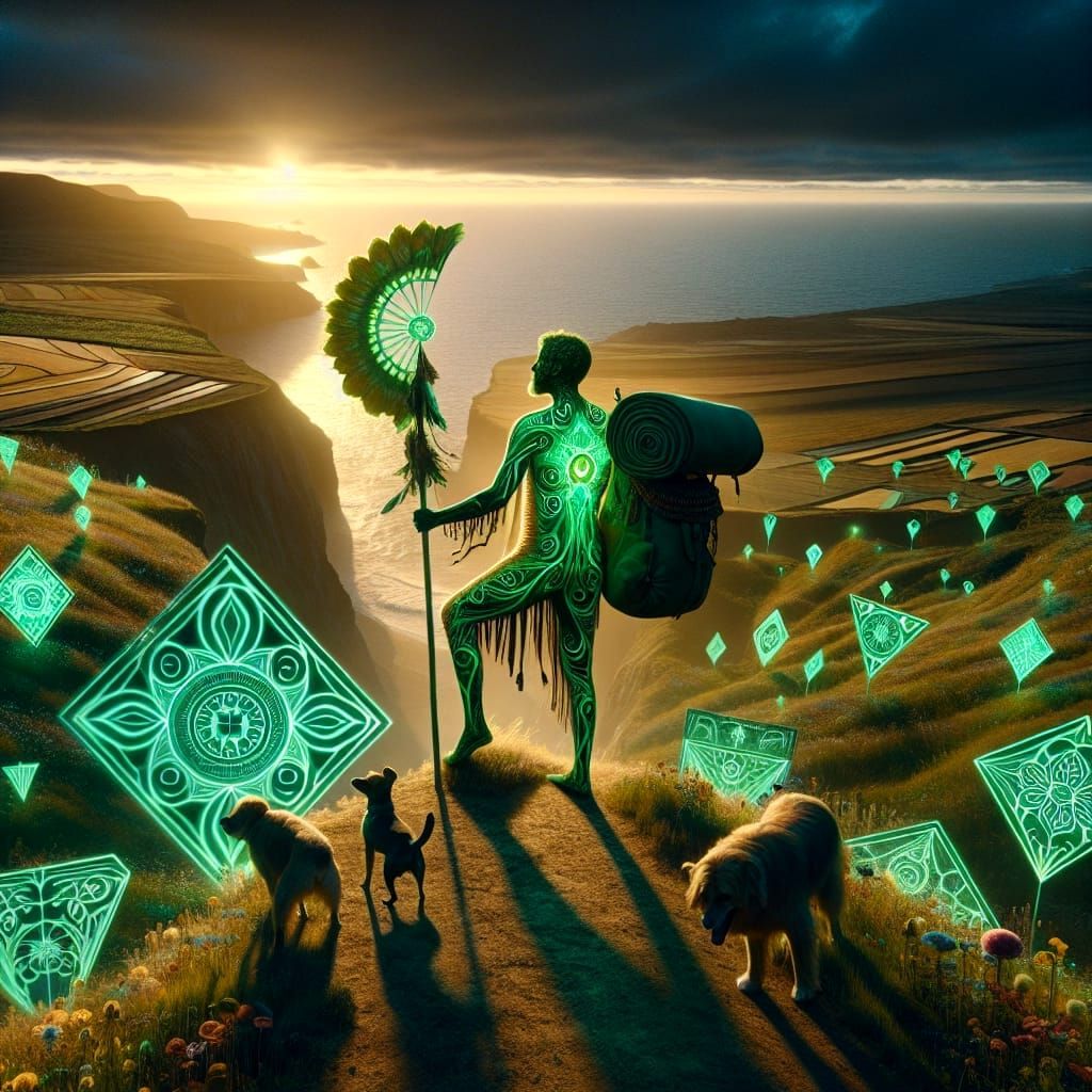 Tarot, The Fool, 0 - AI Generated Artwork - NightCafe Creator