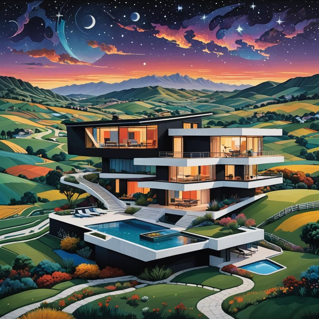 house - AI Generated Artwork - NightCafe Creator