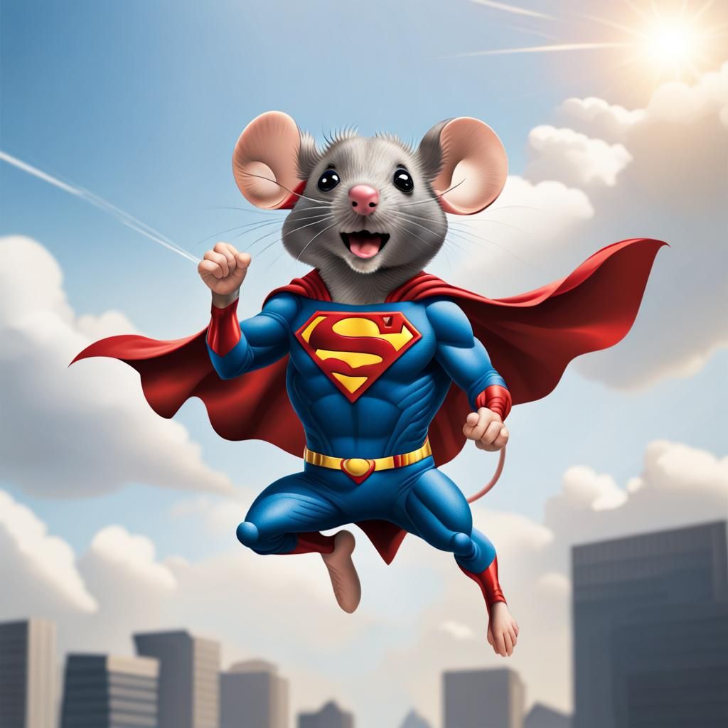 Supermouse - AI Generated Artwork - NightCafe Creator
