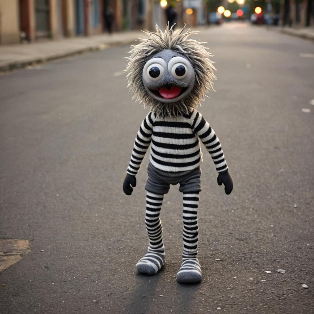 Member of the Zebra Gang - AI Generated Artwork - NightCafe Creator