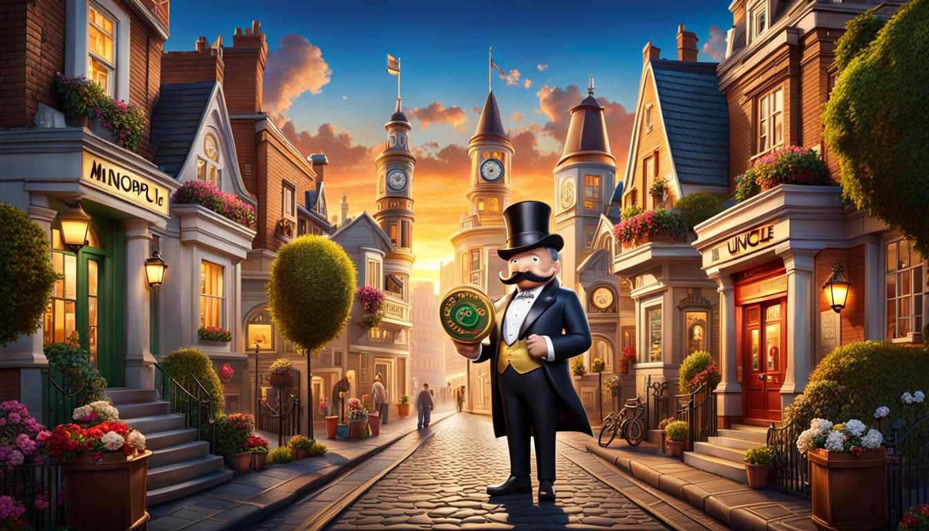 Mr. Monopoly - AI Generated Artwork - NightCafe Creator