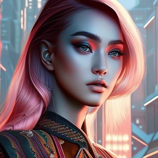 City photoshoot - AI Generated Artwork - NightCafe Creator