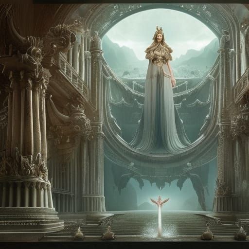 goddess of order - AI Generated Artwork - NightCafe Creator