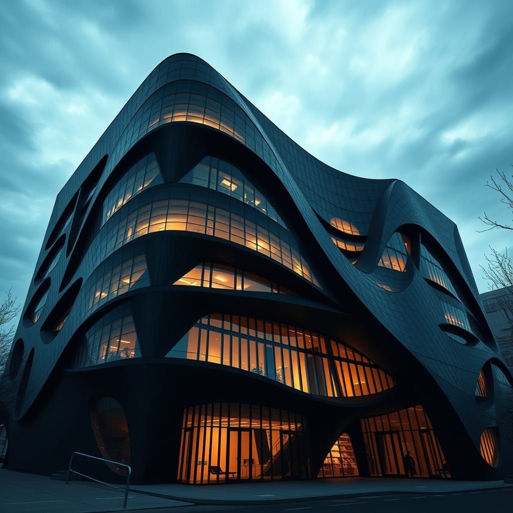 Architecture of Unconventional Harmony - AI Art