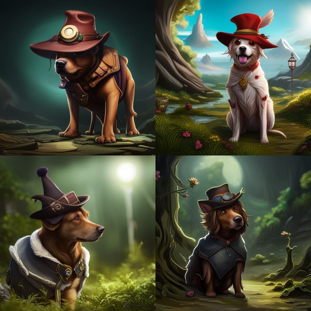 Dog - AI Generated Artwork - NightCafe Creator