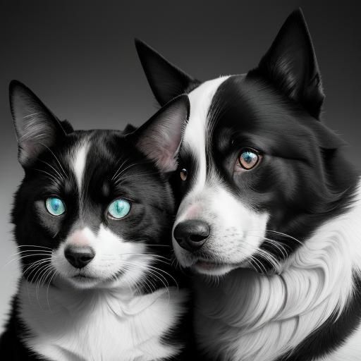 catdog and dog - AI Generated Artwork - NightCafe Creator