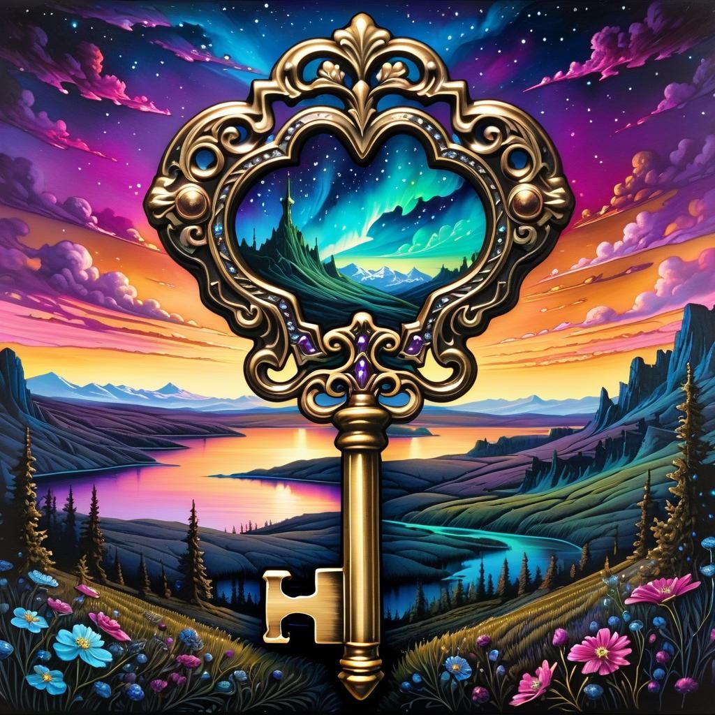 Unlocking the Past - AI Generated Artwork - NightCafe Creator